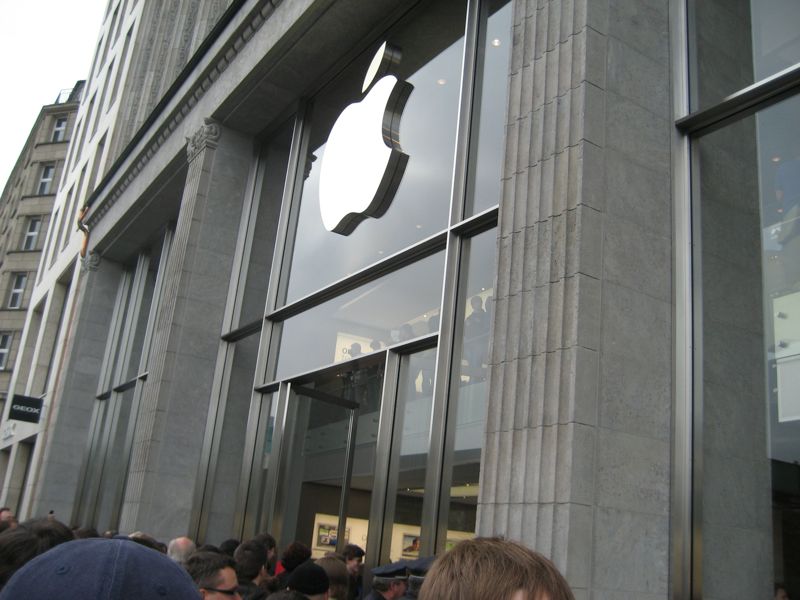 Apple Store Hamburg Jungfernstieg (Fotos)