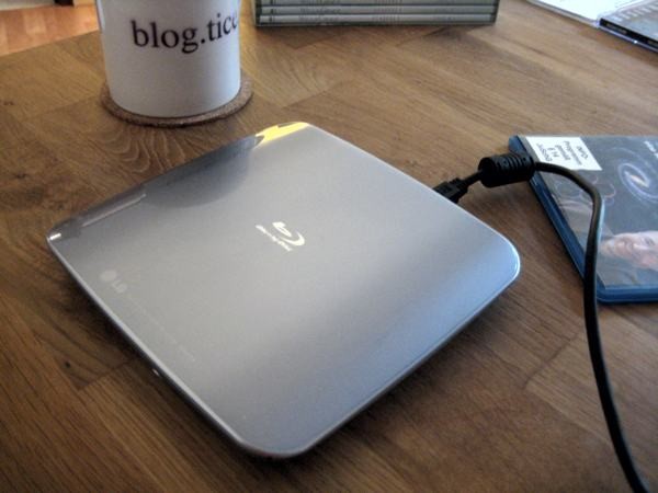 Test - Blu-Ray Brenner LG BP40NS20 am Mac